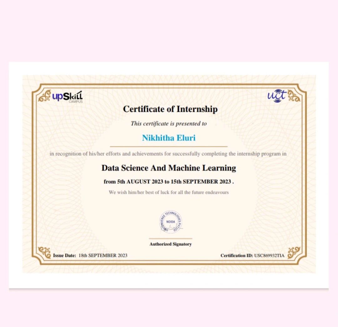 Nikhitha Eluri on LinkedIn: #datascience #machinelearning # ... Nikhitha Eluri on LinkedIn: #datascience #machinelearning # ...