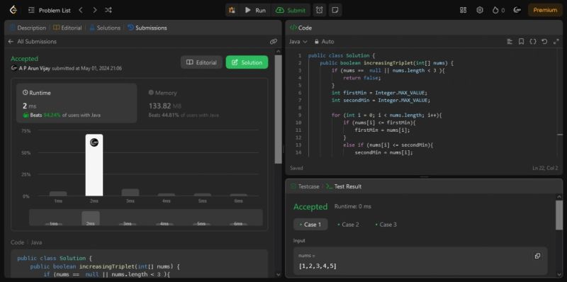 Arun Vijay on LinkedIn: #100daysofleetcode #algorithmarchitect # ... Arun Vijay on LinkedIn: #100daysofleetcode #algorithmarchitect # ...