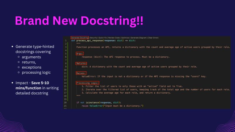 Amartya Jha on LinkedIn: #docstring #code #documentation #python # ... Amartya Jha on LinkedIn: #docstring #code #documentation #python # ...
