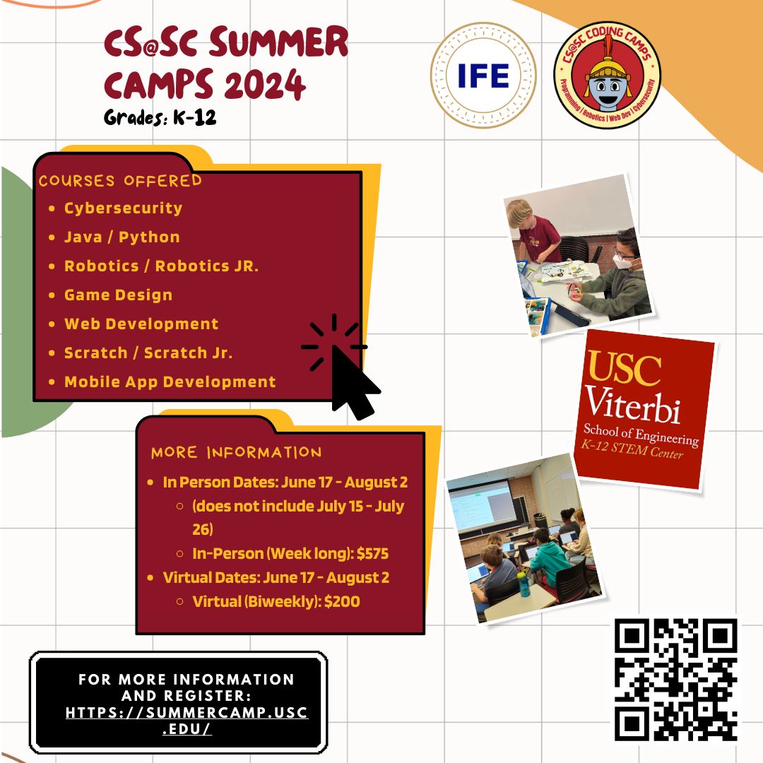 USC Viterbi STEM on LinkedIn: #kidswhocoderule #codingcamps #programmer ... USC Viterbi STEM on LinkedIn: #kidswhocoderule #codingcamps #programmer ...