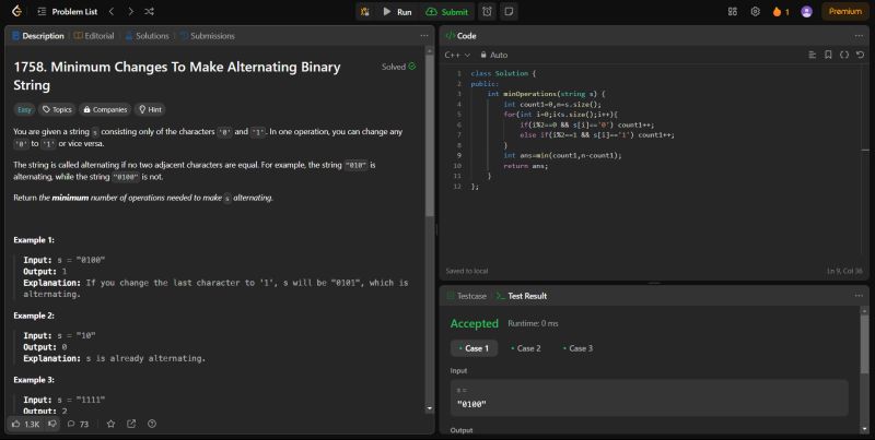 Day 26 of Leetcode challenge: Binary String Placement | Akshat Saxena ... Day 26 of Leetcode challenge: Binary String Placement | Akshat Saxena ...