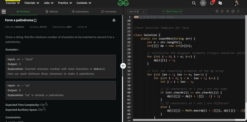Vansh Nigam on LinkedIn: #geekstreak2024 #geekstreak2024 #potd #coding ... Vansh Nigam on LinkedIn: #geekstreak2024 #geekstreak2024 #potd #coding ...