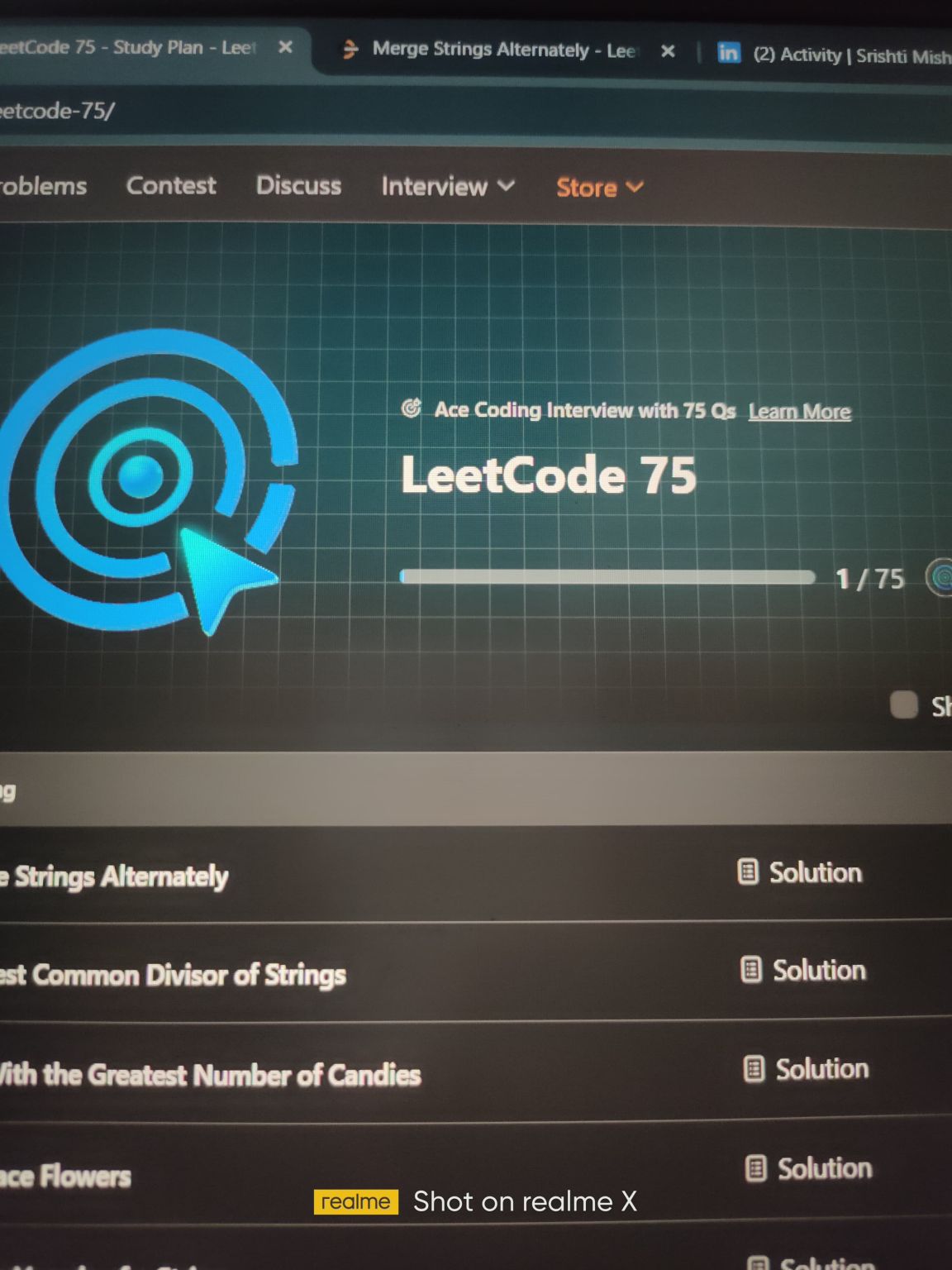 Sachin R. on LinkedIn: #leetcode75 #leetcode #programming #problemsolved Sachin R. on LinkedIn: #leetcode75 #leetcode #programming #problemsolved
