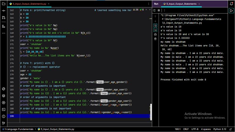 Python Day 8: Input and Output Statements by Durga Software Solutions ... Python Day 8: Input and Output Statements by Durga Software Solutions ...