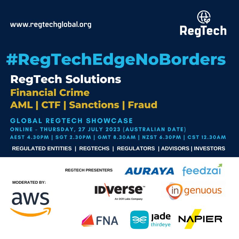 The RegTech Association on LinkedIn: #regtechedgenoborders #regtech # ... The RegTech Association on LinkedIn: #regtechedgenoborders #regtech # ...