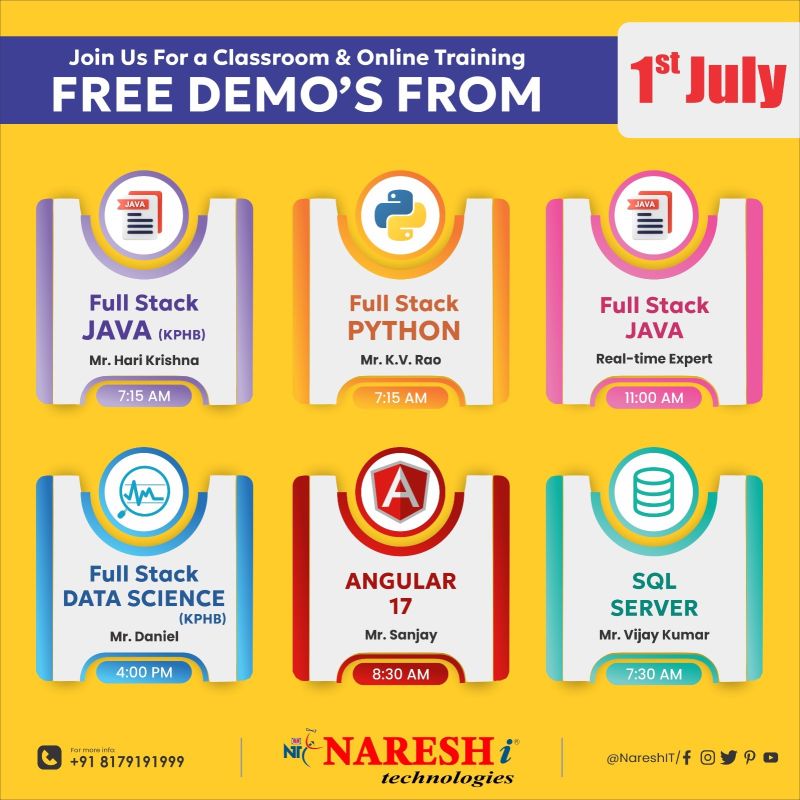 Naresh i Technologies on LinkedIn: #softwaredeveloper #programmer #html ... Naresh i Technologies on LinkedIn: #softwaredeveloper #programmer #html ...