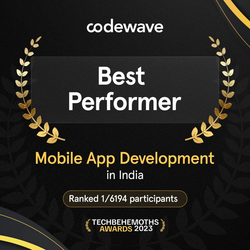 Codewave on LinkedIn: #bestperformer #mobileappdevelopment Codewave on LinkedIn: #bestperformer #mobileappdevelopment