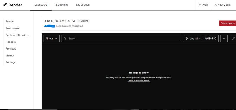 Vijay V Pillai on LinkedIn: Deploying my first react app Vijay V Pillai on LinkedIn: Deploying my first react app