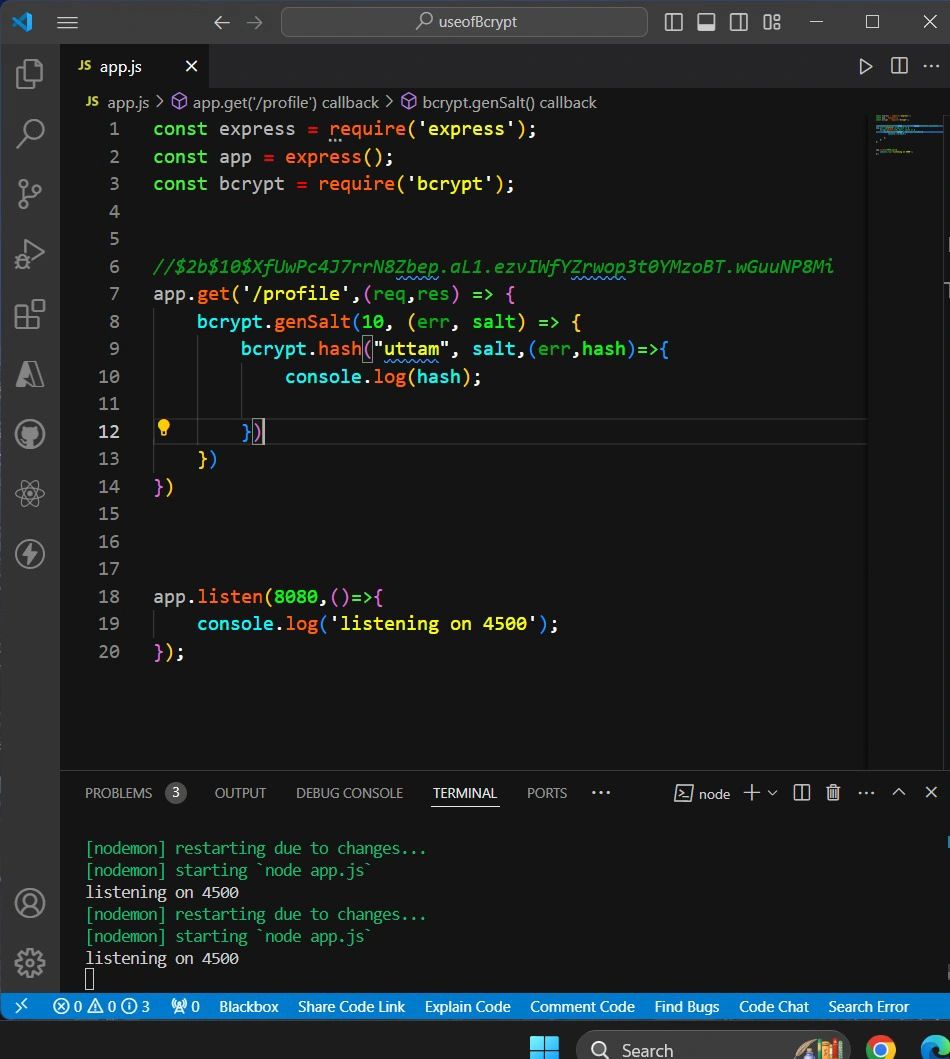 Uttam Kumar on LinkedIn: #cookies #bcrypt #hash #webdevelopment #mern # ... Uttam Kumar on LinkedIn: #cookies #bcrypt #hash #webdevelopment #mern # ...