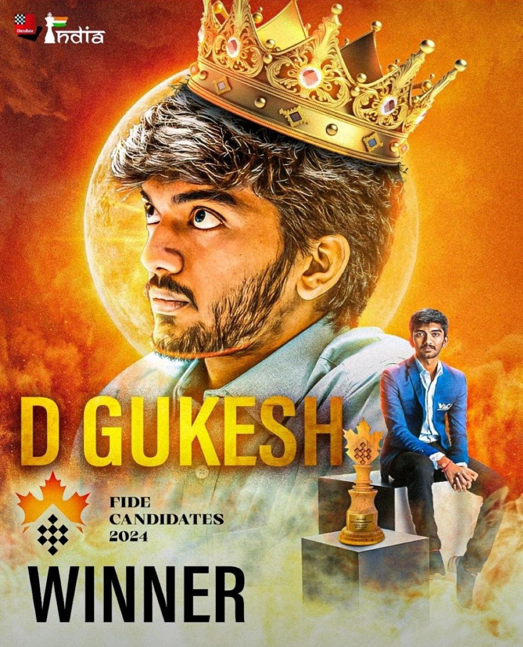 Priyank Garg on LinkedIn: #chess #india #gukesh #fide Priyank Garg on LinkedIn: #chess #india #gukesh #fide