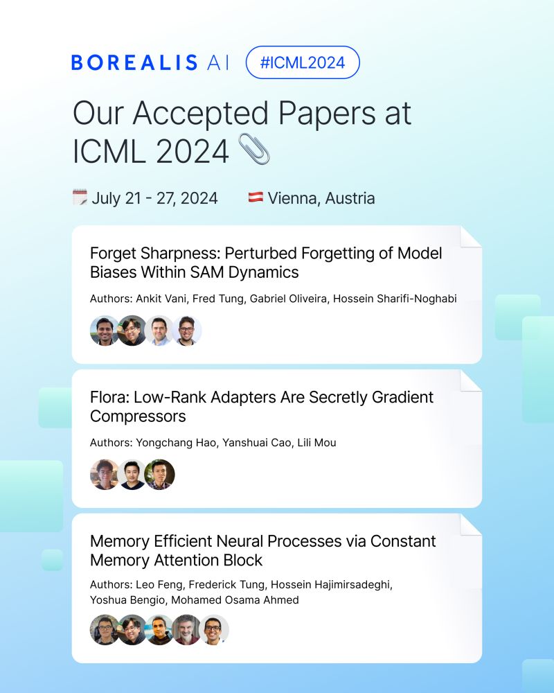 Borealis AI on LinkedIn: #icml2024 Borealis AI on LinkedIn: #icml2024