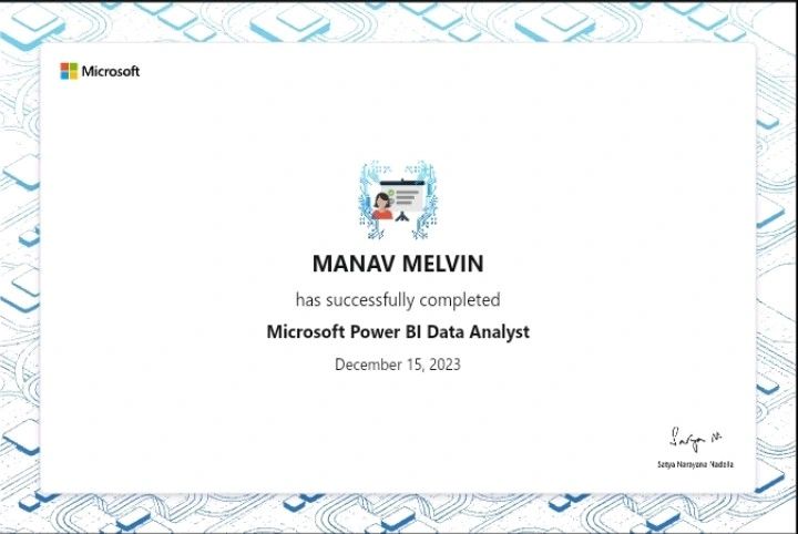 Manav Melvin on LinkedIn: #achievements #powerbi Manav Melvin on LinkedIn: #achievements #powerbi