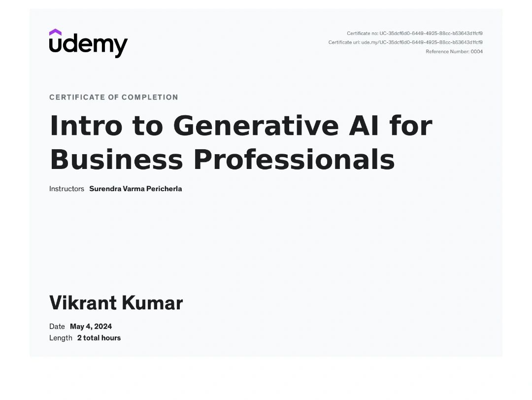 Vikrant Kumar on LinkedIn: #_ai Vikrant Kumar on LinkedIn: #_ai