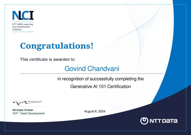 Govind Chandvani on LinkedIn: #generativeai #ai #machinelearning # ... Govind Chandvani on LinkedIn: #generativeai #ai #machinelearning # ...