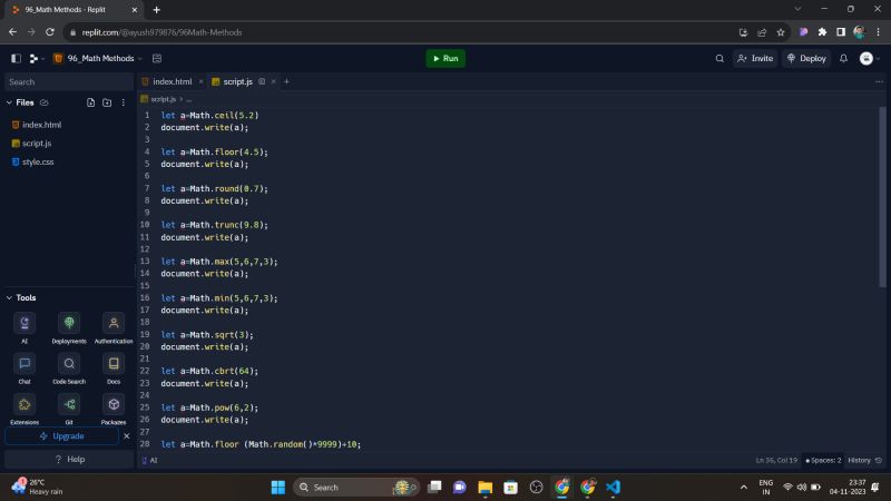 Ayush Kumar on LinkedIn: #javascript #100daysofcodechallenge #100daysofcode Ayush Kumar on LinkedIn: #javascript #100daysofcodechallenge #100daysofcode