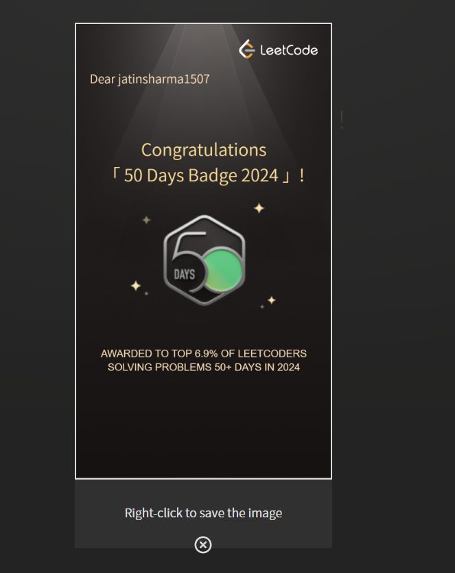 jatin Sharma on LinkedIn: #coding #leetcode #milestone # ... jatin Sharma on LinkedIn: #coding #leetcode #milestone # ...