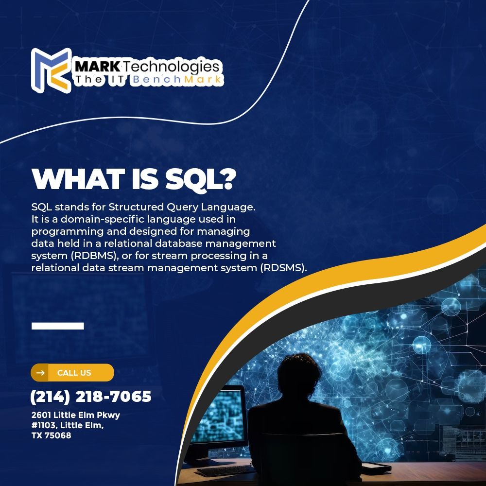 Mark Technologies Inc on LinkedIn: #sql #datamanagement #sql #sql # ... Mark Technologies Inc on LinkedIn: #sql #datamanagement #sql #sql # ...