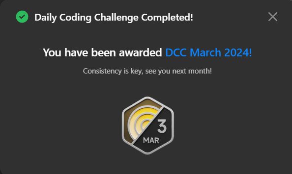 Dinesh Meegada on LinkedIn: #dsa #leetcode #consistent #dailychallenge Dinesh Meegada on LinkedIn: #dsa #leetcode #consistent #dailychallenge