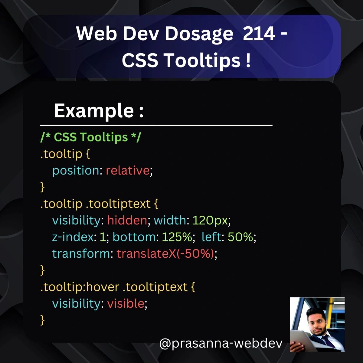 Prasanna D on LinkedIn: #fff #css #webdevelopment #coding101 Prasanna D on LinkedIn: #fff #css #webdevelopment #coding101