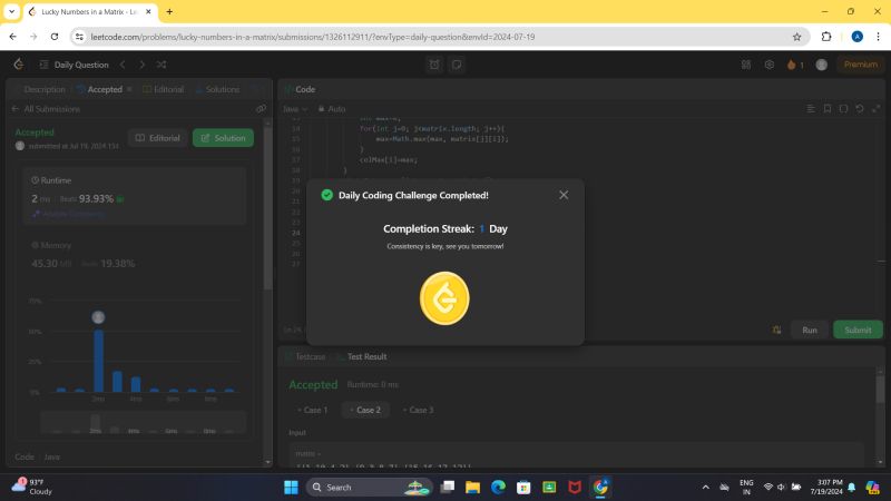 Anmol Khurana on LinkedIn: #dsachallenge #leetcode #codinglife # ... Anmol Khurana on LinkedIn: #dsachallenge #leetcode #codinglife # ...