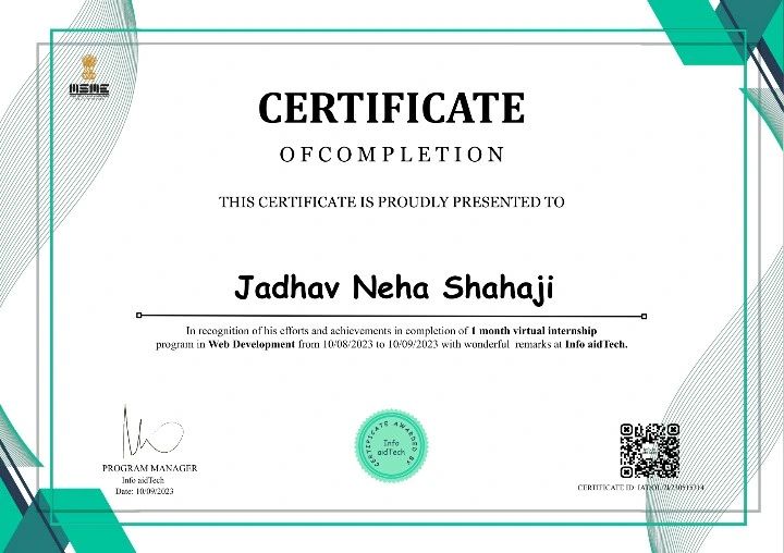 Neha Jadhav on LinkedIn: #infoaidtech #iad #infoaidtech # ... Neha Jadhav on LinkedIn: #infoaidtech #iad #infoaidtech # ...
