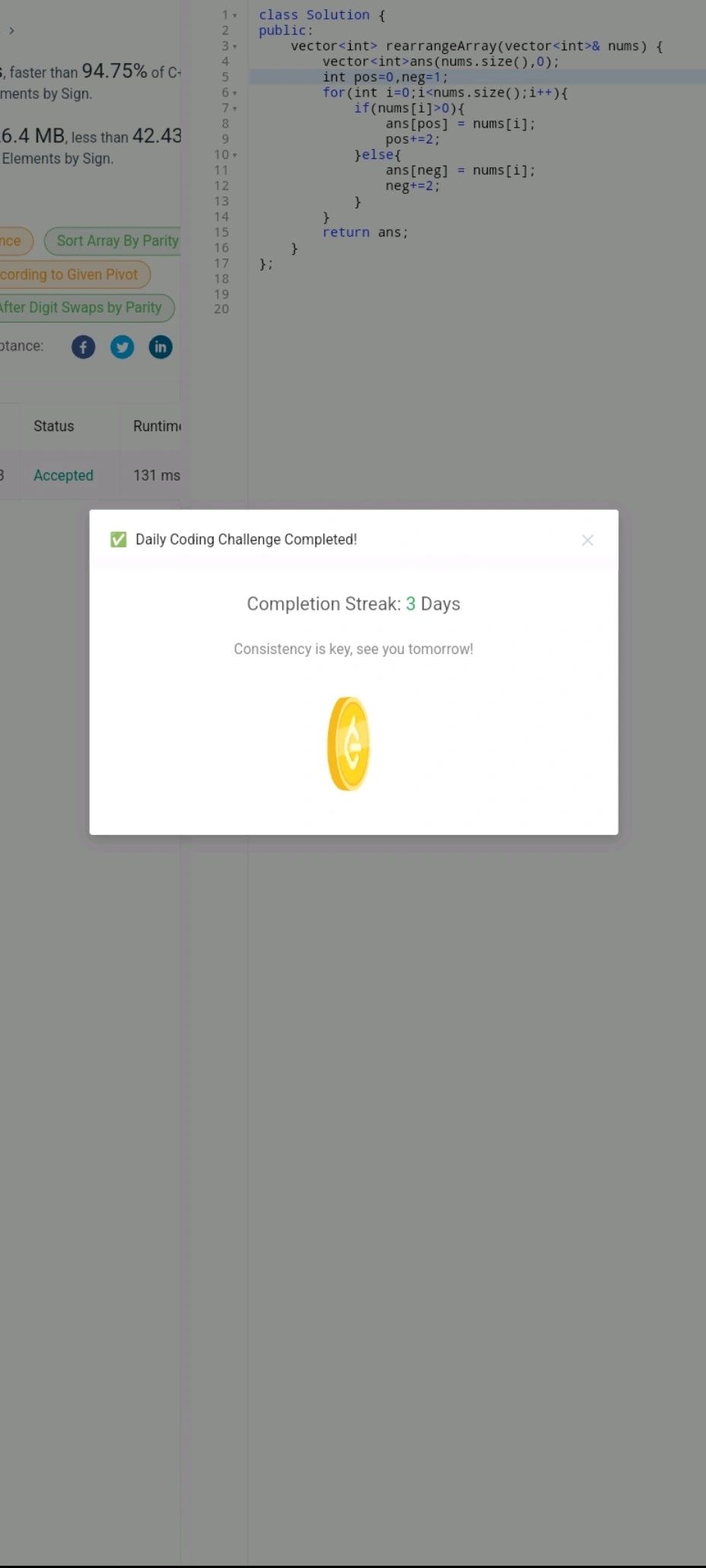 sathvik reddy on LinkedIn: #100daysofcodechallenge #leetcodechallenge # ... sathvik reddy on LinkedIn: #100daysofcodechallenge #leetcodechallenge # ...