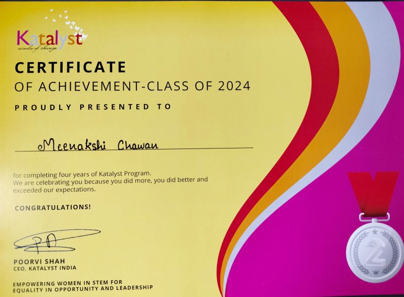 Meenakshi Chawan on LinkedIn: #graduated #katalyst #gratitude # ... Meenakshi Chawan on LinkedIn: #graduated #katalyst #gratitude # ...