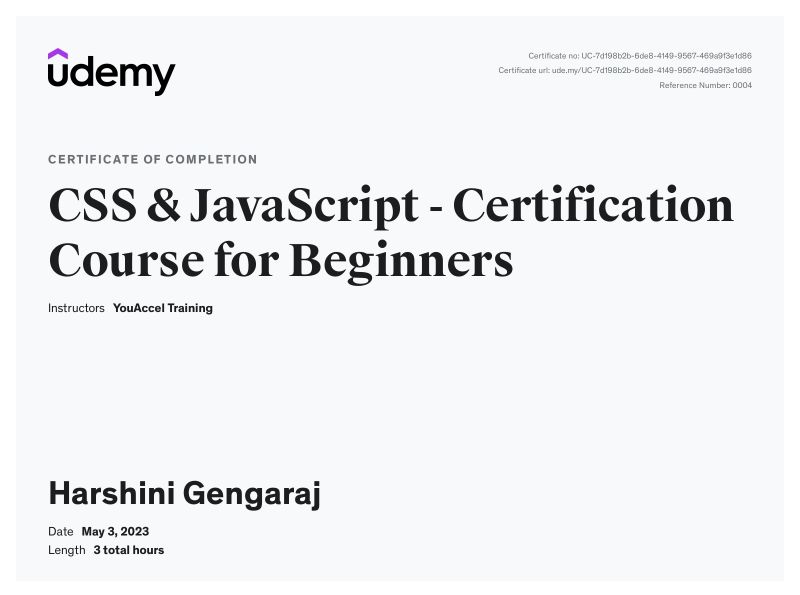 Harshini Gengaraj on LinkedIn: #css #javascript Harshini Gengaraj on LinkedIn: #css #javascript