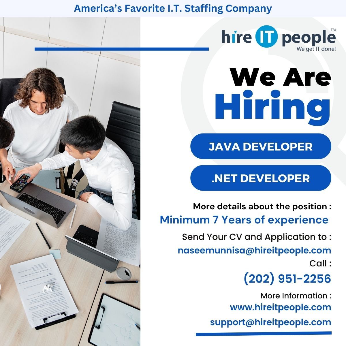Hire IT People, Inc on LinkedIn: #java #dotnetjobs #developers #itjobs ... Hire IT People, Inc on LinkedIn: #java #dotnetjobs #developers #itjobs ...