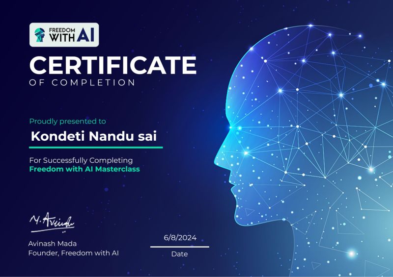 Nandu Sai Kondeti on LinkedIn: #artificialintelligence #ai # ... Nandu Sai Kondeti on LinkedIn: #artificialintelligence #ai # ...