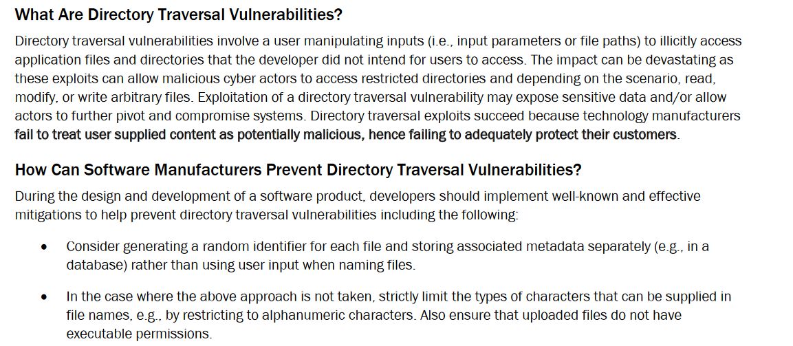 D Naveen Kumar on LinkedIn: CISA publishes Secure by Design Alert ... D Naveen Kumar on LinkedIn: CISA publishes Secure by Design Alert ...