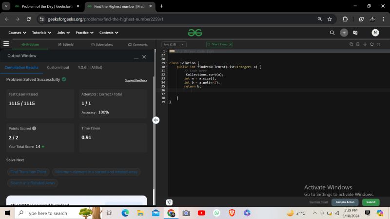 Mohammad Shadain on LinkedIn: #codingjourney #geeksforgeeks # ... Mohammad Shadain on LinkedIn: #codingjourney #geeksforgeeks # ...
