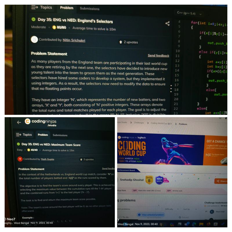 Snehadip Ghoshal on LinkedIn: #codingworldcup #codingninjas # ... Snehadip Ghoshal on LinkedIn: #codingworldcup #codingninjas # ...