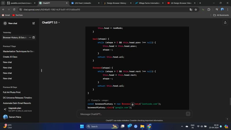 Sairam Patra on LinkedIn: #leetcode #codingchallenge #doublelinkedlist ... Sairam Patra on LinkedIn: #leetcode #codingchallenge #doublelinkedlist ...