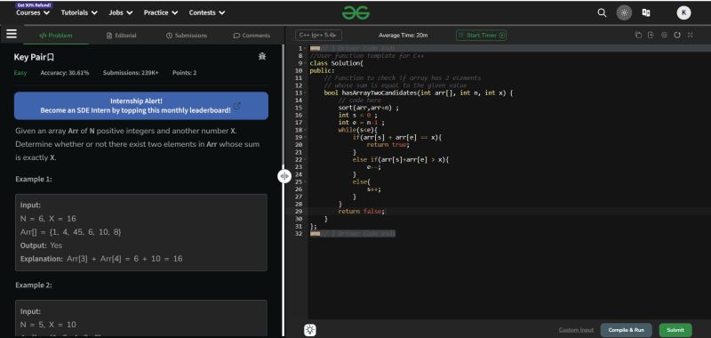 Krishna Kumar on LinkedIn: #100daysofcodechallenge #geeksforgeeks # ... Krishna Kumar on LinkedIn: #100daysofcodechallenge #geeksforgeeks # ...