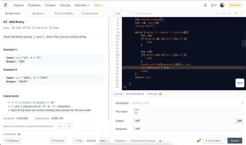 Sweta Pandit on LinkedIn: #75dayscodechallenge #leetcode #algorithm # ... Sweta Pandit on LinkedIn: #75dayscodechallenge #leetcode #algorithm # ...