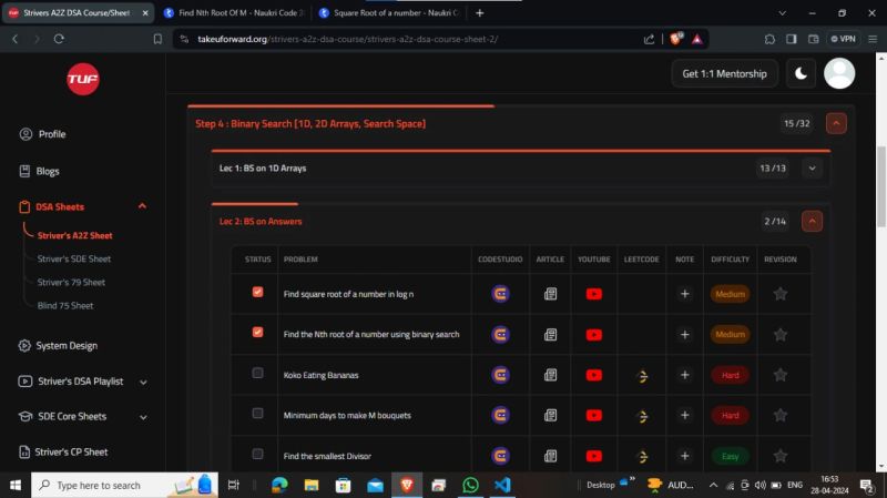 Raghu Nandan Sharma on LinkedIn: #striver #strivera2zdsacourse #dsa # ... Raghu Nandan Sharma on LinkedIn: #striver #strivera2zdsacourse #dsa # ...