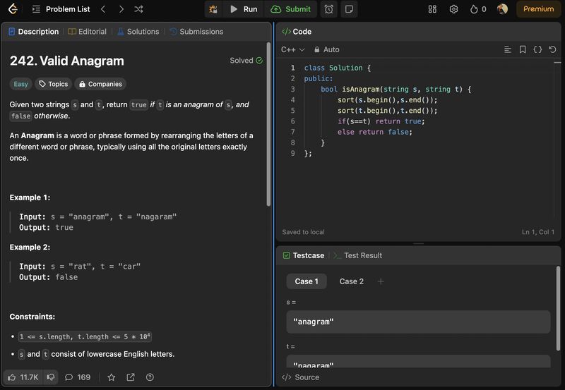 Sweta Pandit on LinkedIn: #75dayscodechallenge #leetcode #algorithm # ... Sweta Pandit on LinkedIn: #75dayscodechallenge #leetcode #algorithm # ...