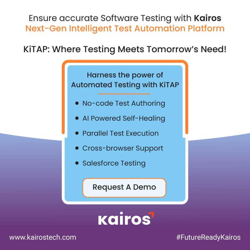 Kairos Technologies on LinkedIn: KiTAP for Total Automation Kairos Technologies on LinkedIn: KiTAP for Total Automation