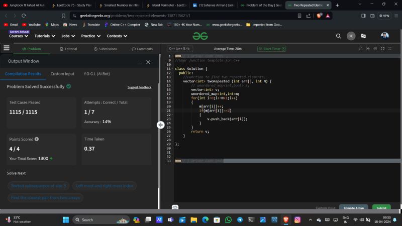 Sahanee Arman on LinkedIn: #coding #gfg #potd #geeksforgeeks #consistency Sahanee Arman on LinkedIn: #coding #gfg #potd #geeksforgeeks #consistency