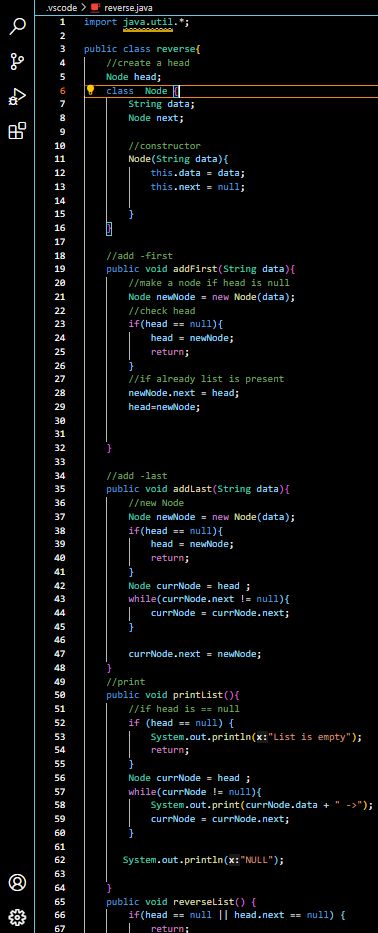 Syed Abrar on LinkedIn: Day 31: Mastering Linked Lists: Reversing ... Syed Abrar on LinkedIn: Day 31: Mastering Linked Lists: Reversing ...