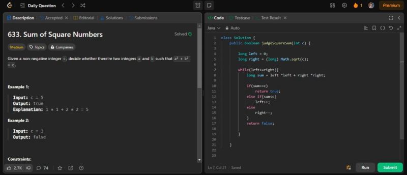 Aman Singh on LinkedIn: #leetcode #coding #dsa #problemsolving Aman Singh on LinkedIn: #leetcode #coding #dsa #problemsolving
