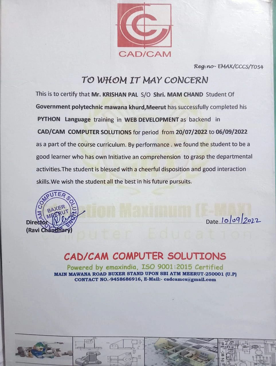 Krishan Pal on LinkedIn: Learning Certificate of Python Programming ... Krishan Pal on LinkedIn: Learning Certificate of Python Programming ...