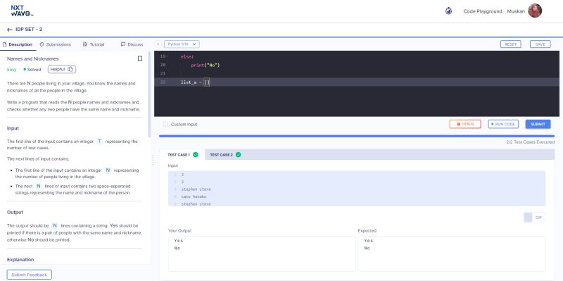 Muskan Shaik on LinkedIn: #day34 #50daysofcodechallenge #python #ccbp # ... Muskan Shaik on LinkedIn: #day34 #50daysofcodechallenge #python #ccbp # ...