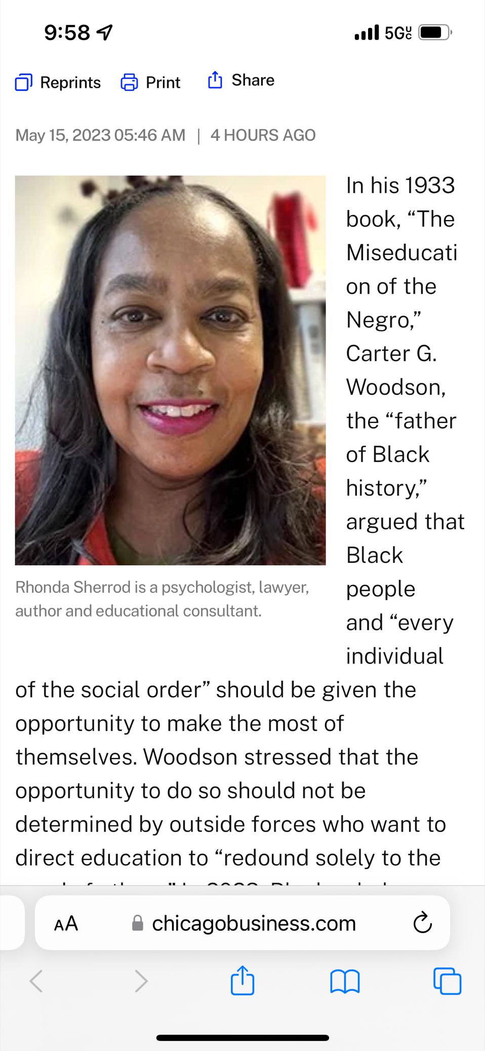 Rhonda Sherrod, J.D.,Ph.D. on LinkedIn: From my commentary in Crain’s ... Rhonda Sherrod, J.D.,Ph.D. on LinkedIn: From my commentary in Crain’s ...