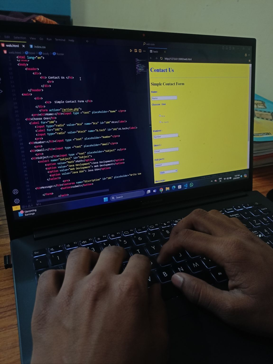 Deepak Yadav on LinkedIn: 👉 This is my first website using HTML and CSS ... Deepak Yadav on LinkedIn: 👉 This is my first website using HTML and CSS ...