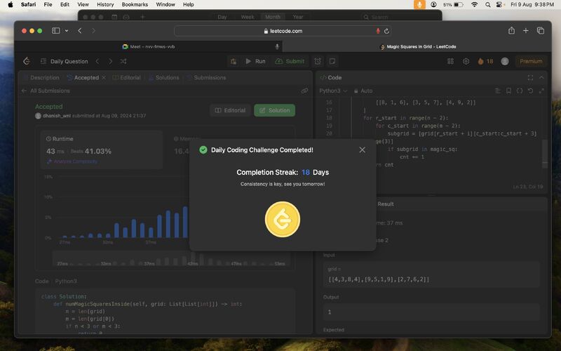 Dhanish Ahmed on LinkedIn: #leetcode #codingjourney #problemsolving Dhanish Ahmed on LinkedIn: #leetcode #codingjourney #problemsolving