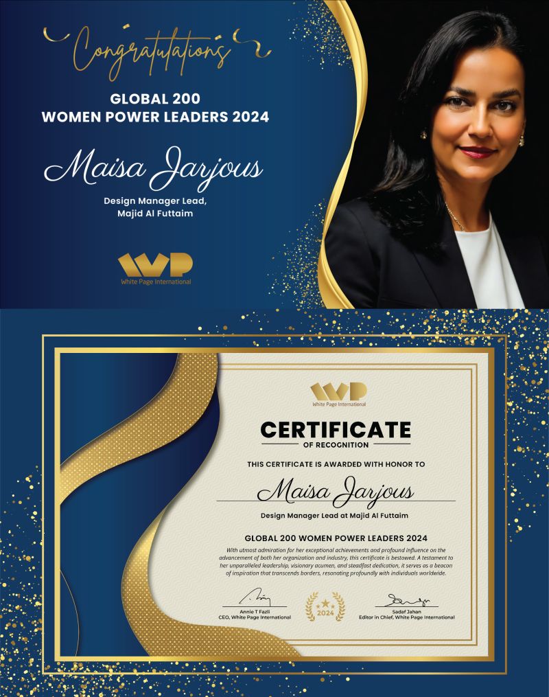 Maisa Jarjous, Int. Assoc. AIA on LinkedIn: #awards #dubairealestate # ... Maisa Jarjous, Int. Assoc. AIA on LinkedIn: #awards #dubairealestate # ...