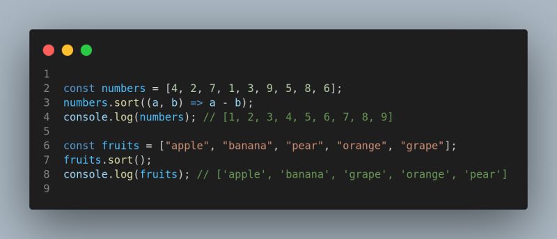 Onah Sunday on LinkedIn: In JavaScript, you can use the sort() method ... Onah Sunday on LinkedIn: In JavaScript, you can use the sort() method ...