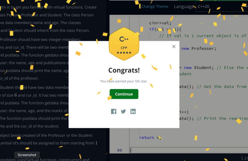 Ishu Anand Malviya on LinkedIn: #cplusplus #hackerrank #programming # ... Ishu Anand Malviya on LinkedIn: #cplusplus #hackerrank #programming # ...